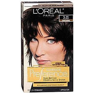 L'Oreal Paris Preference #3 Soft Black, Chocolate Truffle, 1 Count