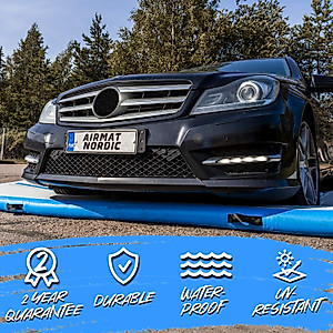 AirMat Nordic Air Mat Tumble Track 10ft/13ft/16ft/20ft/26ft with Electric Air Pump, Inflatable Gymnastics Mat for Home, Best for Gymnastics, Cheerleading, Yoga - 3'3" Wide and 4" Thick, Tumbling Mat