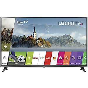 LG Electronics 43UJ6300 43-Inch 4K Ultra HD Smart LED TV (2017 Model)