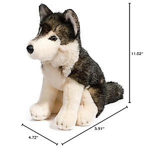 Douglas Atka Wolf Plush Stuffed Animal