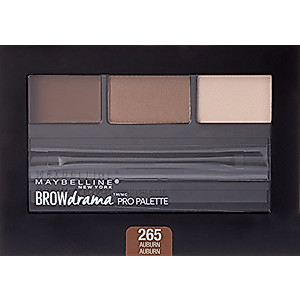 Maybelline Brow Drama Pro Eyebrow Palette, Auburn, 0.1 oz.