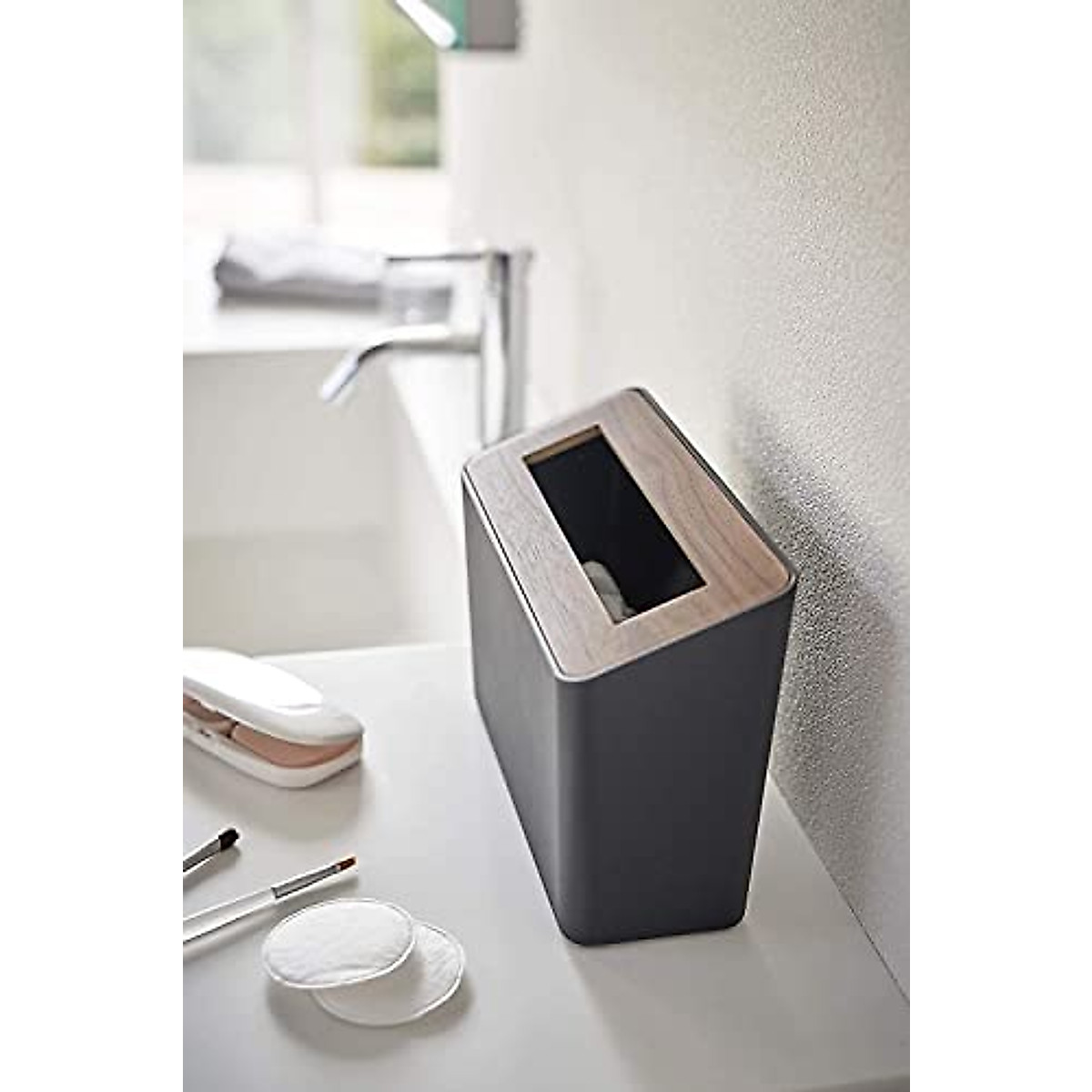 Yamazaki Home Table Top Trash Can - No Assembly Req.