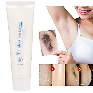 Hair Removal Cream, Painless Non-Irritating Hair Removal Cream For Sensitive Skin Body Hair Removal Cream For Women Men Armpit Leg Depilatory