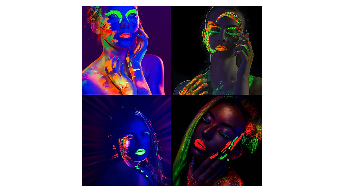 Glow King Blacklight Reactive Crayons - Ultimate Party Fun