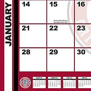 TURNER SPORTS Alabama Crimson Tide 2024 22X17 Desk Calendar (24998061473)