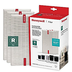 Honeywell HEPA Air Purifier Filter R, 3-Pack for HPA 100/200/300 and 5000 Series & Honeywell HRF-A300 Air Purifier Pre Kit Filter, 4-Pack & Honeywell HEPA Air Purifier Filter R