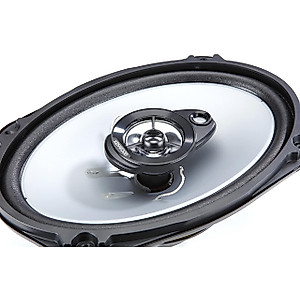 Kenwood KFC-6966S 800W Max 6" x 9" 3-Way 4 ohms impedance Car Stereo Coaxial Speakers Pair