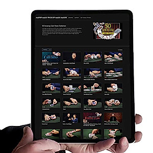 50 Amazing Card Tricks Kit for All Ages with Trick Decks Included