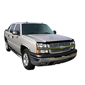 Auto Ventshade (AVS) 322024 Aeroskin Flush Mount Dark Smoke Hood Protector for 2003-2005 Silverado 1500, 2003-2004 Silverado 2500 & 3500