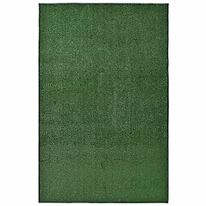 Garland Rug, Green 4' x 6' Artificial Grass Indoor/Outdoor Area Rug, Rectangle, 4 ft x 6 ft