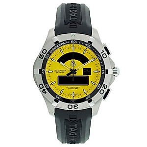 TAG Heuer Men's CAF1011.FT8011 Men's Aquaracer Chronotimer Watch
