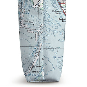 St Petersburg FL Map (1988) Tote Bag