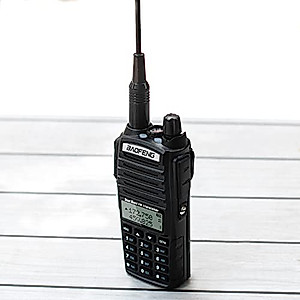 BAOFENG UV-82 8W Handheld Ham Radio, Long Range Portable Ham Radio with Extra 1800mAh Rechargeable Battery, Programming Cable and Antenna (1 Pack)