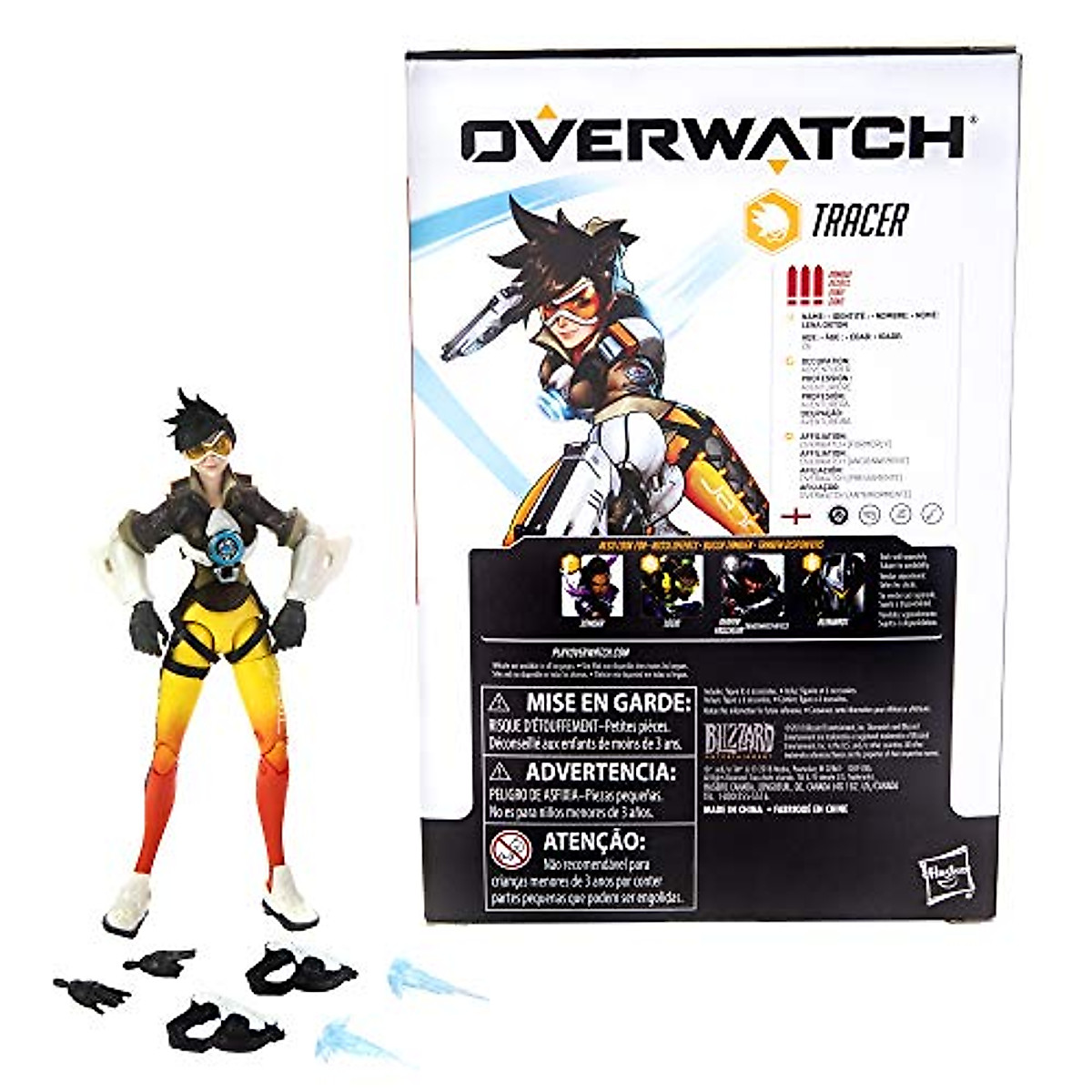 Hasbro Toys Overwatch Ultimates Series Tracer 6" Collectible Action Figure