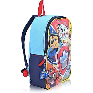 Nickelodeon Paw Patrol Boys Backpack and Toddler Bookbags | Elementary and Kindergarten Kids Backpacks For School (Paw Patrol Team)