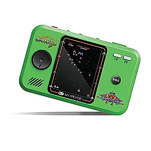 My Arcade Galaga/Galaxian Pocket Player Pro: Portable Video Game Console with 2 Games, Gifts, 2.75" Color Display, Ergonomic Design