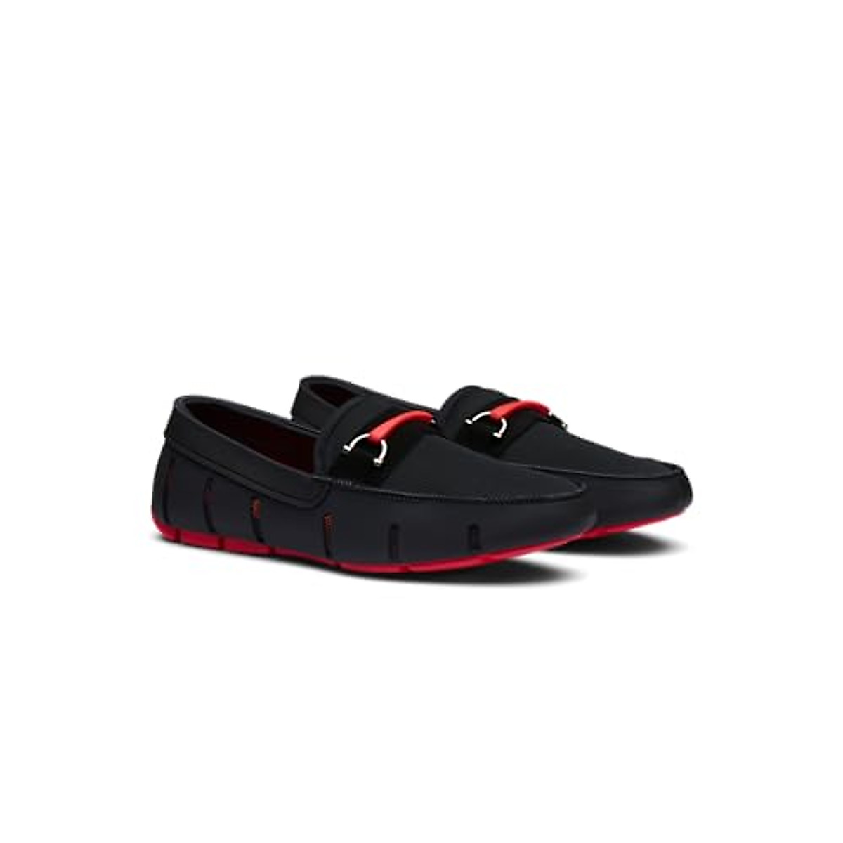 SWIMS Men's Sporty Bit Loafer, Black, 9