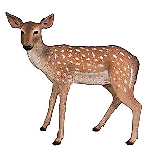 Design Toscano NE110108 Spotted Deer, Forest Fawn Sculpture, full color