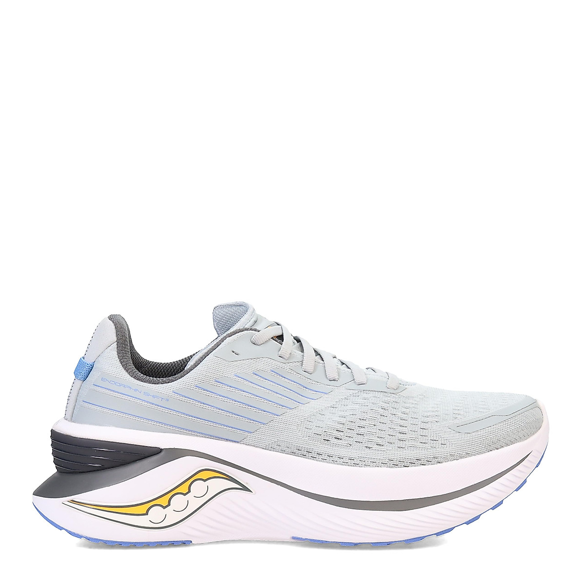 Saucony Women's Endorphin Shift 3 Running Shoe, Granite/Horizon, 8