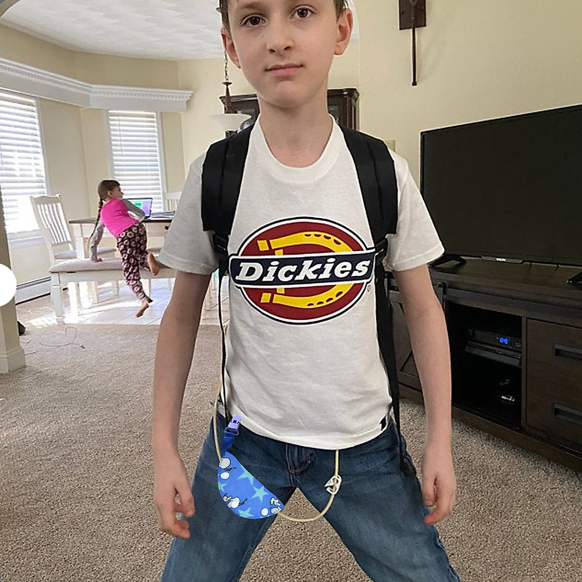 2 Pack Feeding Tube Port Cover with Clip for G-Tube PEG or J Tube Connection Cover