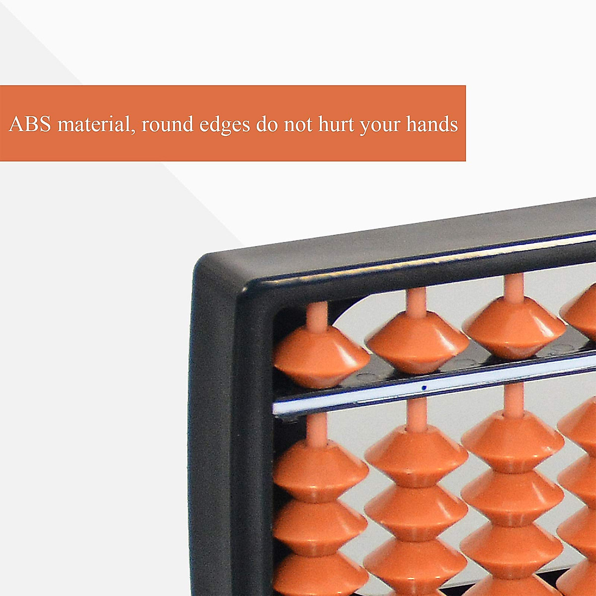 Abacus 13/17 Digits Soroban Rods Chinese Japanese Abacus Calculator Educational Tools Abacus Counting Tool (13 Digit)