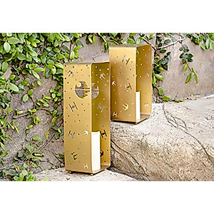 Seven20 SW10718 Star Wars Rebel Outdoor Latern, Large, Gold