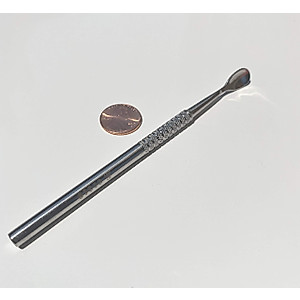 Surgical Stainless Steel Spoon- 5 Inches Long Strong Surgical Stainless Steel Spoon - Ridged Handle For Proper Grip - Powder Spoons
