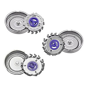 3X Replacement Shaver Head Shaver Blade for Philips Norelco 6948XL, 6947XL, 6945XL, 6940LC, 6900LC, 6863XL, 6856XL, 6854XL