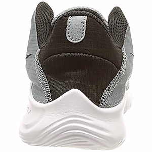 NIKE Men's Sneaker, Football Grey Bright Crimson Black White, 10.5