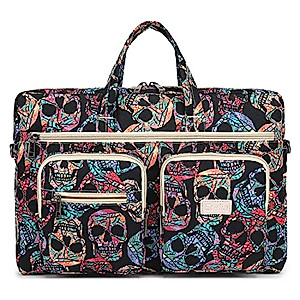 Ezrelia15-15.6 inch Laptop Shoulder Bag, for MacBook Pro 16, Hp Lenovo Dell 14 inch Waterproof Messenger Bag Case Sleeve