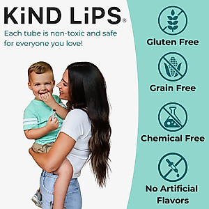 USDA Organic Lip Balm Variety 5 Pack – 100% Natural, Moisturizing Lip Care with Beeswax & Coconut Oil – Hydrating Lip Balm for Dry, Chapped Lips, Chapstick Best Lip Repair for Women, Men, Kids