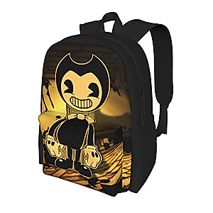 NOVIIML toon Gaming Backpack For Girls Boys, Laptop Backpack Travel Daypacks Cute Anime Sports Bag Zipper Laptop Backpack 17in