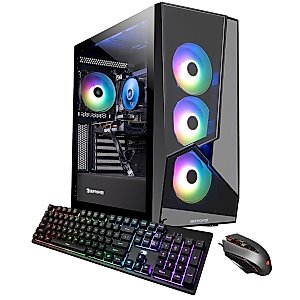 iBUYPOWER Pro Gaming PC Computer Desktop TraceMR 216i (Intel i7-11700F 2.5GHz, GeForce RTX 3060 12GB, 16GB DDR4 RAM, 480 GB SSD, WiFi Ready, Windows 11 Home)