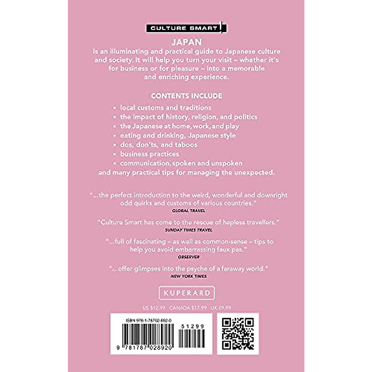 Japan - Culture Smart!: The Essential Guide to Customs & Culture