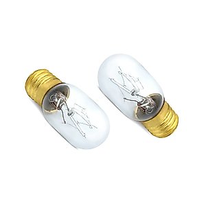 lumenivo Lava Lamp Bulbs 15 Watt 130V T7 Intermediate Base Replacement for 120V 15W Light Bulb Small Base 15W Incandescent Appliance Bulb E17 Base – 11.5” Lava Lamps & Sewing Machines – 2 Pack