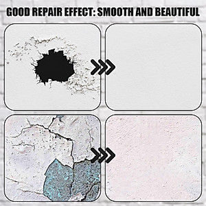 10pcs Drywall Patches, 4x4 Inch Self Adhesive Wall Hole Repair Patches Dry Wall Patch Repair Kit Screen Patch Repair Kit for Broken Walls Repairing or Ceiling Filler