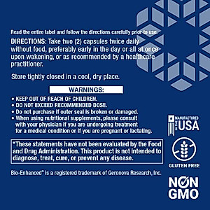 Life Extension Mitochondrial Energy Optimizer with PQQ – For Heart & Brain Health, Energy Management and Anti-Aging - Gluten-Free, Non-GMO, Vegetarian – 120 Capsules