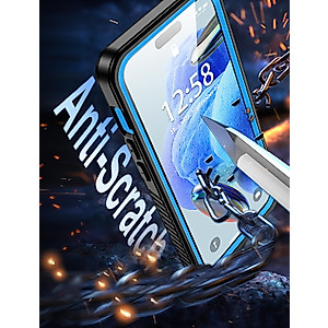 Oneagle for iPhone 15 Pro Case Waterproof,[IP68 Waterproof][Built-in Screen & Lens Protector][Dustproof][Real 360°] Full Body Heavy Duty Rugged Shockproof Protective iPhone 15 Pro Phone Case 6.1"