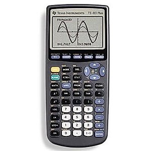 Texas Instruments Ti83plus Ti-83Plus Programmable Graphing Calculator, 10-Digit LCD