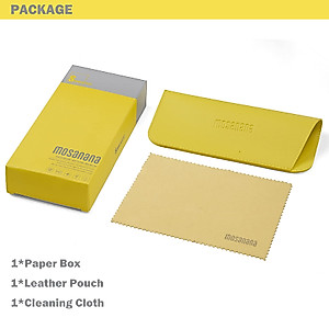 mosanana Aviator Sunglasses for Women Men Black Polarized Trendy Cool Cute Funky Fashion Retro Vintage Stylish Ladies Aesthetic Pilot Baddie Dark Sun Glasses Double Bridge Personalized Shade CHARMER