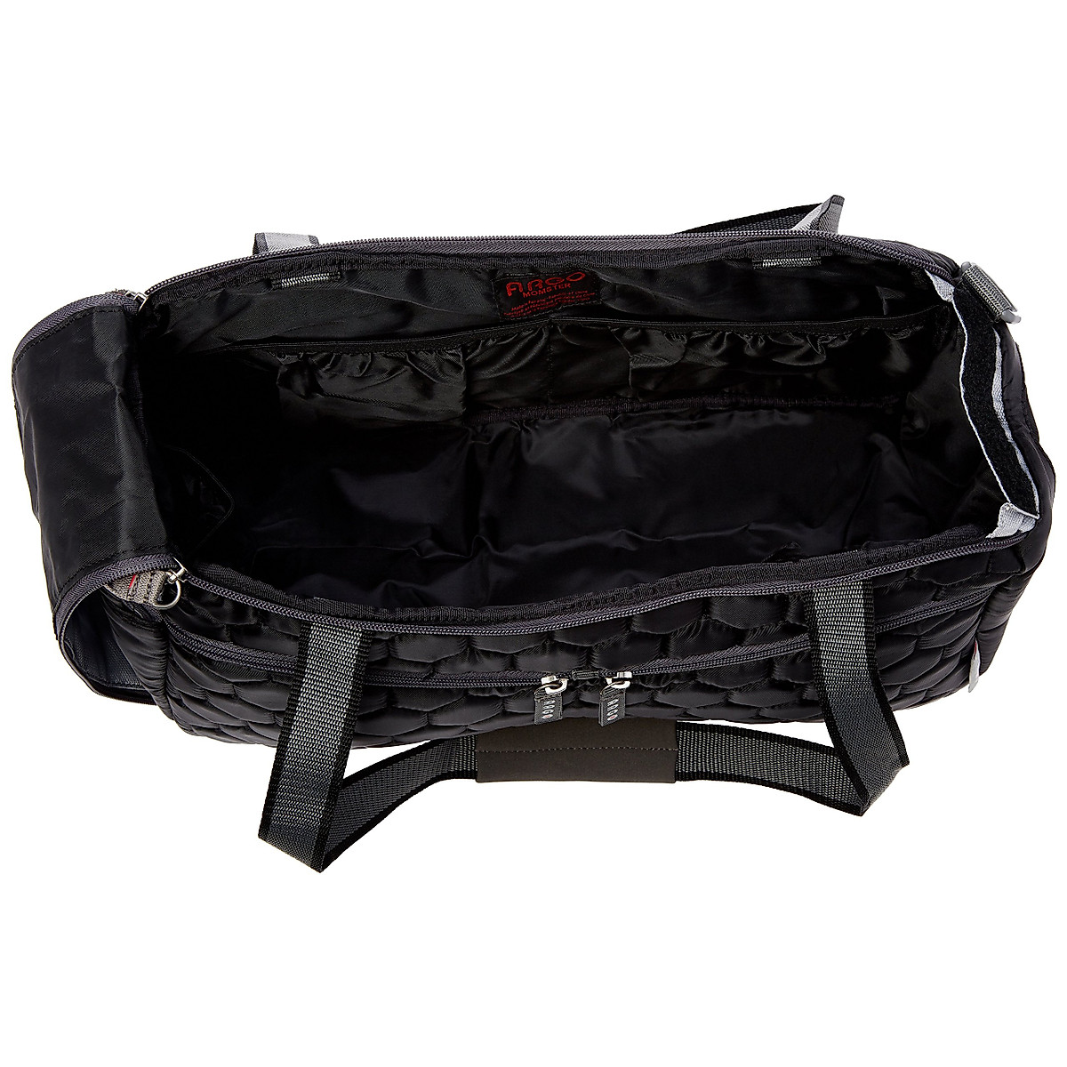 teafco Ultra-Lightweight Multi-Functional Diaper Bag, Black, Medium