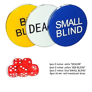 SEETOOOGAMES Poker Chips Set with Case - 300PCS Casino Chips with Aluminum Poker Case,Great for Poker Texas Holdem Blackjack Game Nights