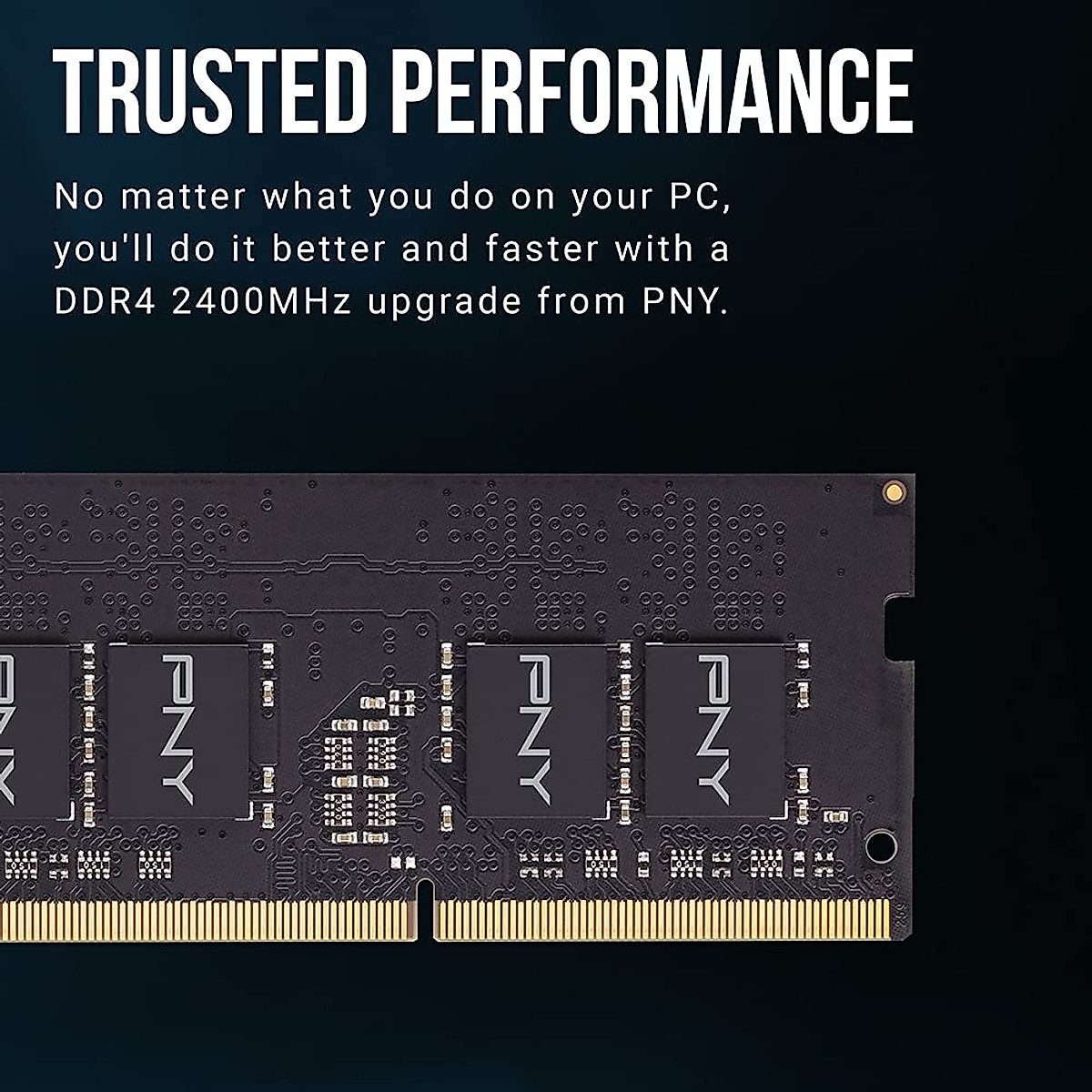 PNY Performance 8GB DDR4 2400MHz (PC4-19200) CL17 1.2V Notebook/Laptop (SODIMM) Computer Memory – MN8GSD42400