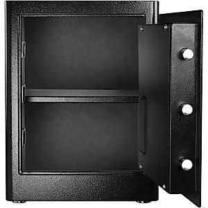 Intact Large Quick Access Biometric Fingerprint Gun Safe With Nex-Gen Full Keypad Module Tall