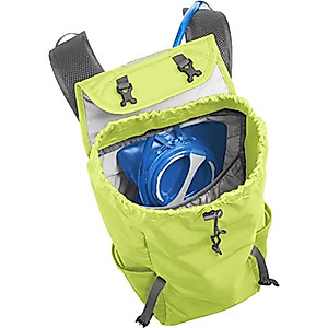 CamelBak Arete 18 Hydration Backpack for Hiking, 50oz, Chartreuse/Graphite