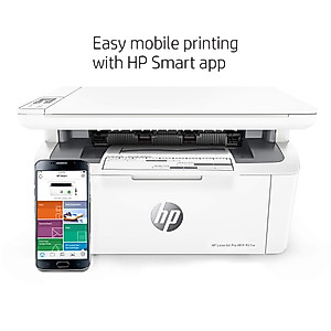HP Laserjet Pro M31w All-in-One Wireless Monochrome Laser Printer with Mobile Printing (Y5S55A) (Renewed)