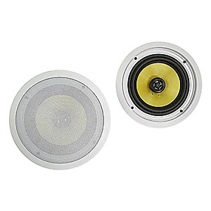 Rockville (8) HC85B-LED 8" 700 Watt in-Ceiling Home Theater Speakers w/Blue LED