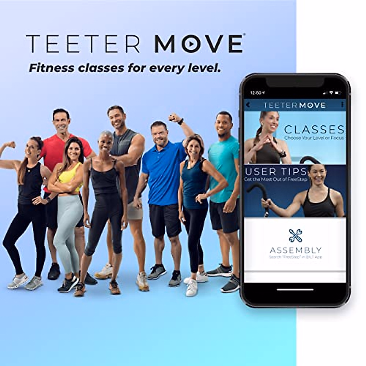 Teeter FreeStep Recumbent Cross Trainer and Elliptical (LT1)