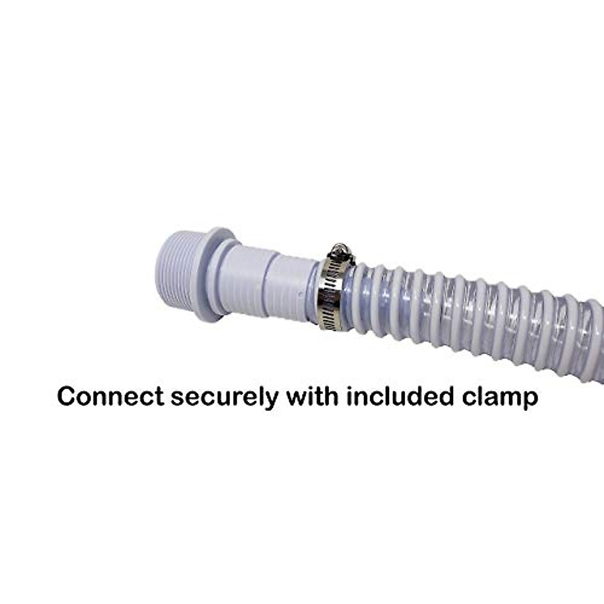 Sealproof Pool Hose Adapter, 30 Configurations, Compatible with Most Pumps, Skimmers, and Filters, White