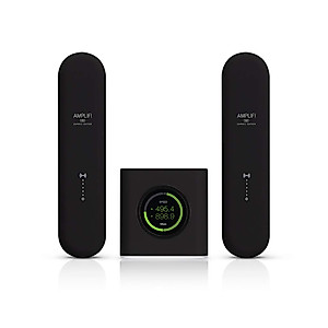 AmpliFi Gamer’s Edition WiFi System by Ubiquiti, Seamless Whole Home Wireless Internet, HD WiFi Router, 2 Mesh Points, 4 Gigabit Ethernet, 1 WAN Port, Ethernet Cable, Replaces Router & WiFi Extenders